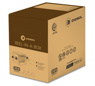 DIGISOL Solid Cable, Cat6 UTP, 4 Pair, 23AWG, Grey, 305m – Computerspace